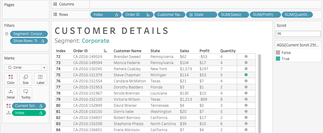 Tableau Scrolling II – Viz Zen Data