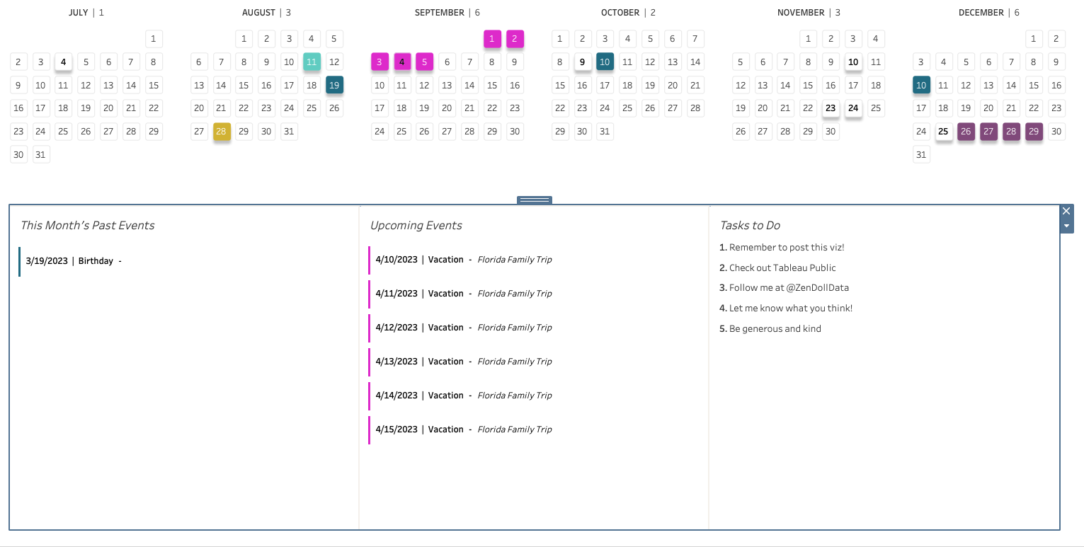 Custom Calendar Layout Using Dynamic Zone Visibility (Part 2) – Viz Zen ...