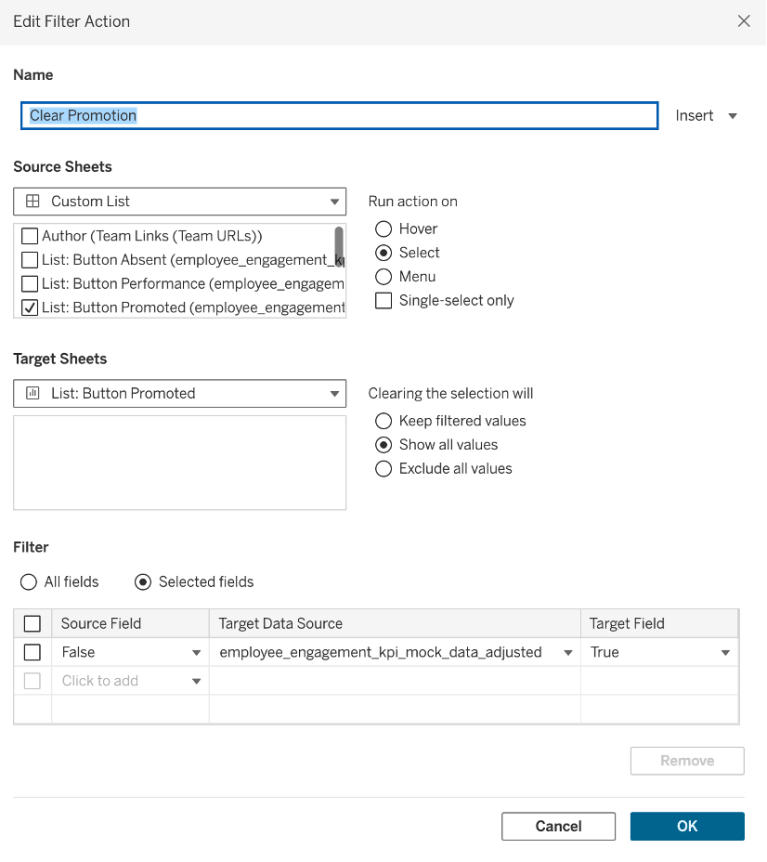 Multi-Filtering Buttons for Tables and Lists – Viz Zen Data